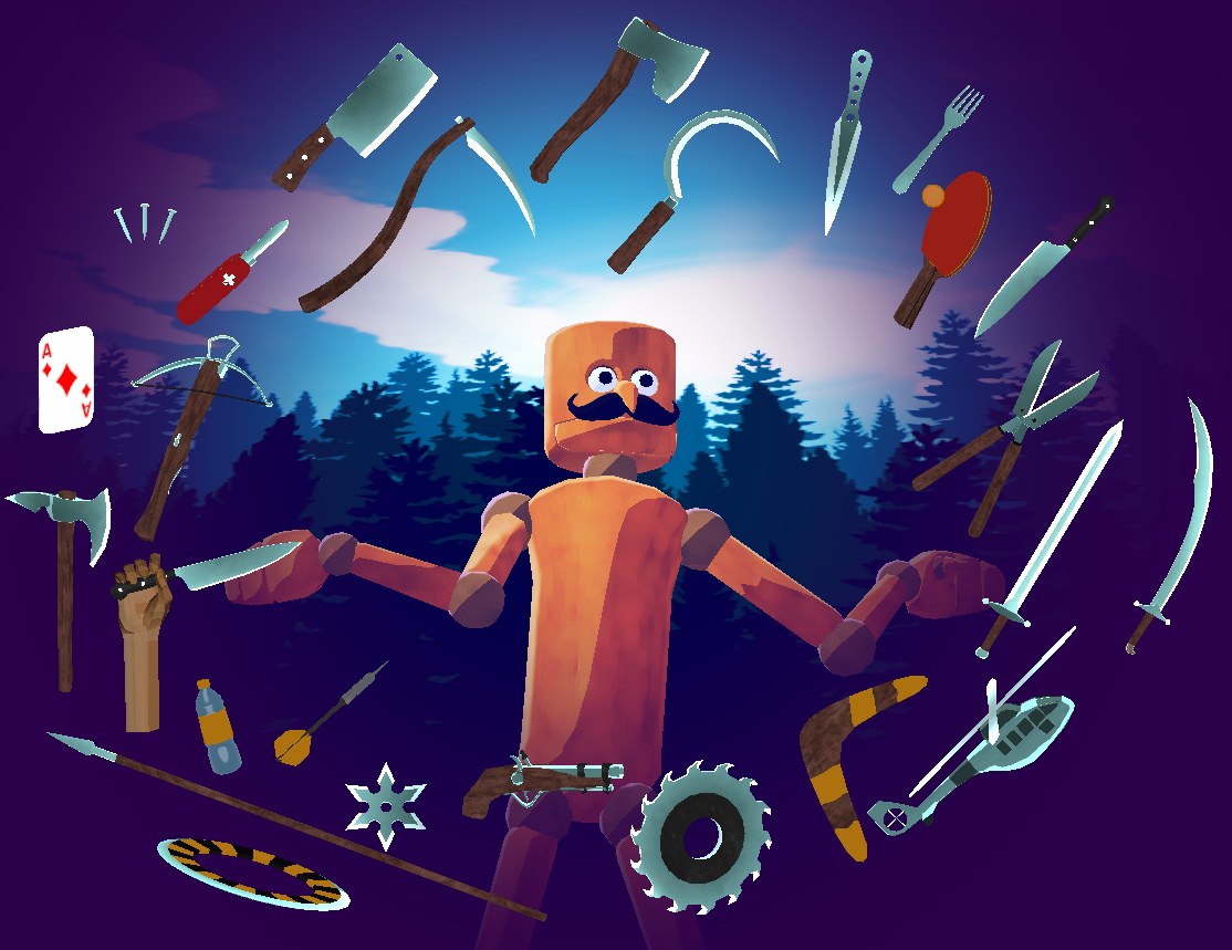 Knife To Meet You – Knife throwing game with real physics